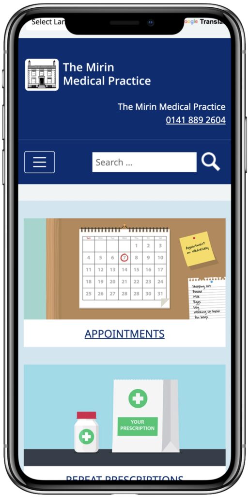 GP practice websites – GPsurgery.net websites for NHS GP practices